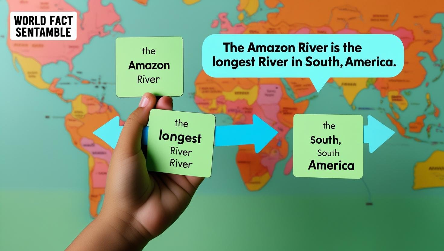 World Fact Sentence Scramble - EduModes